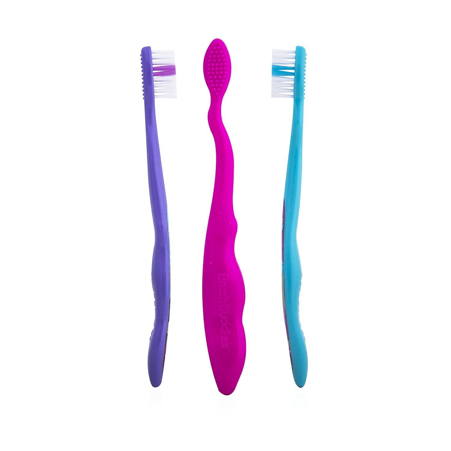Brush Buddies Jojo Siwa Manual Toothbrush Pack, Multi-Colored, Battery ...