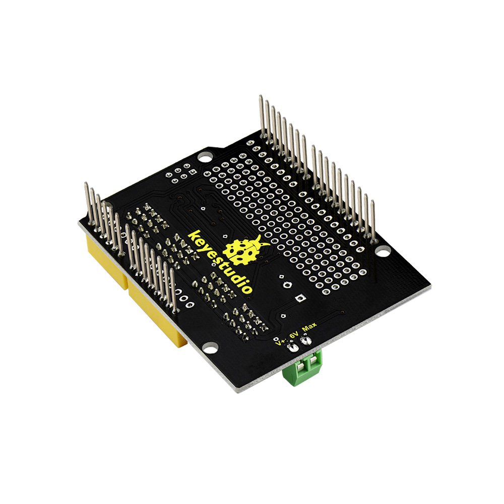 KEYESTUDIO 16-Channel 12-bit Servo Motor Driver Board I2C Interface for Arduino — 🛍️ The Retail ...