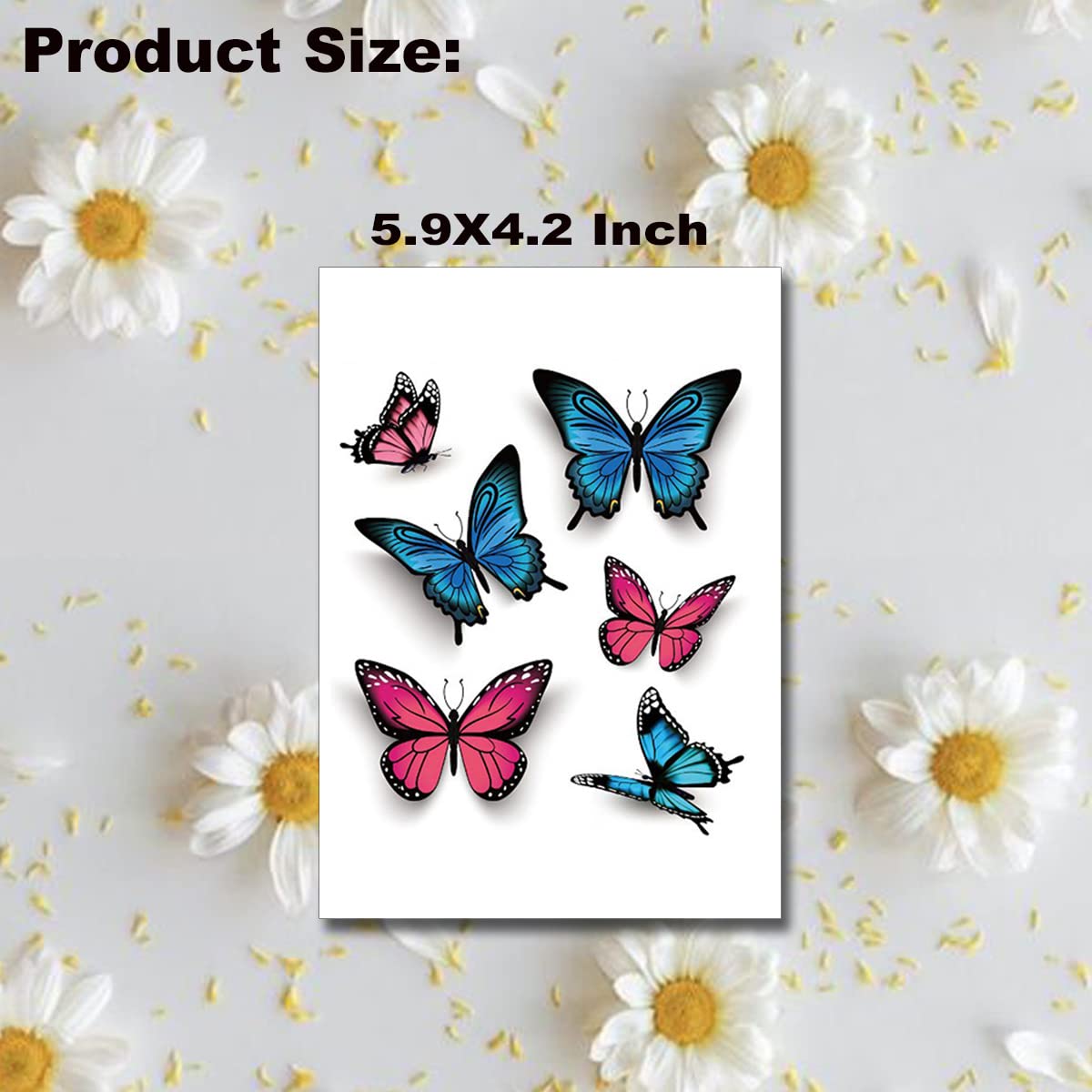 Butterfly Temporary Tattoos,150 Various Styles Butterfly Tattoos ...