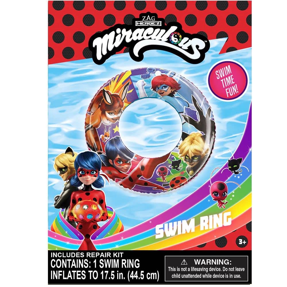 Miraculous What Kids Want Ladybug Inflatable Swim Ring — 🛍️ The Retail ...