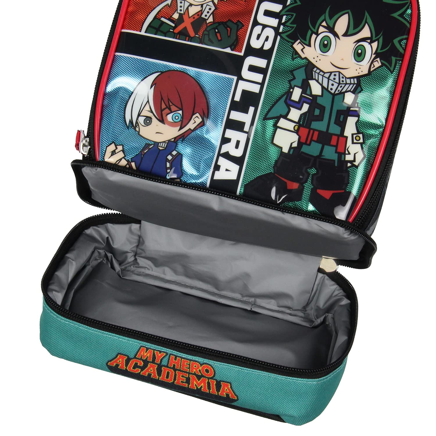 My Hero Academia Lunch Box MHA Deku Bakugo Shoto Todoroki Plus Ultra ...