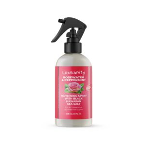 Locsanity Rosewater Peppermint Moisturizing, Tightening, Rolling Spray ...