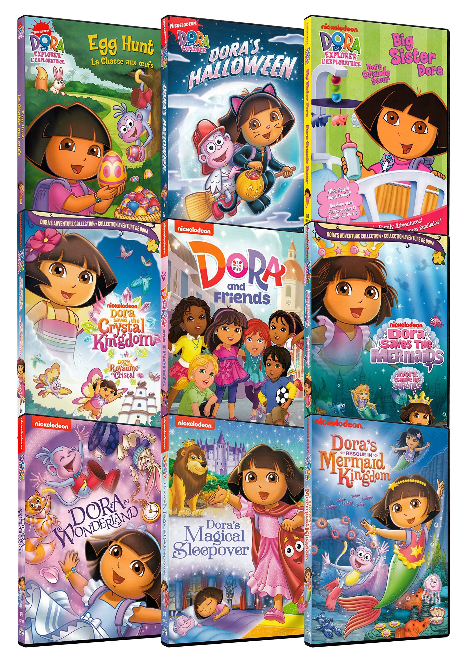 Dora the Explorer: Egg Hunt / Dora's Halloween / Big Sister Dora ...