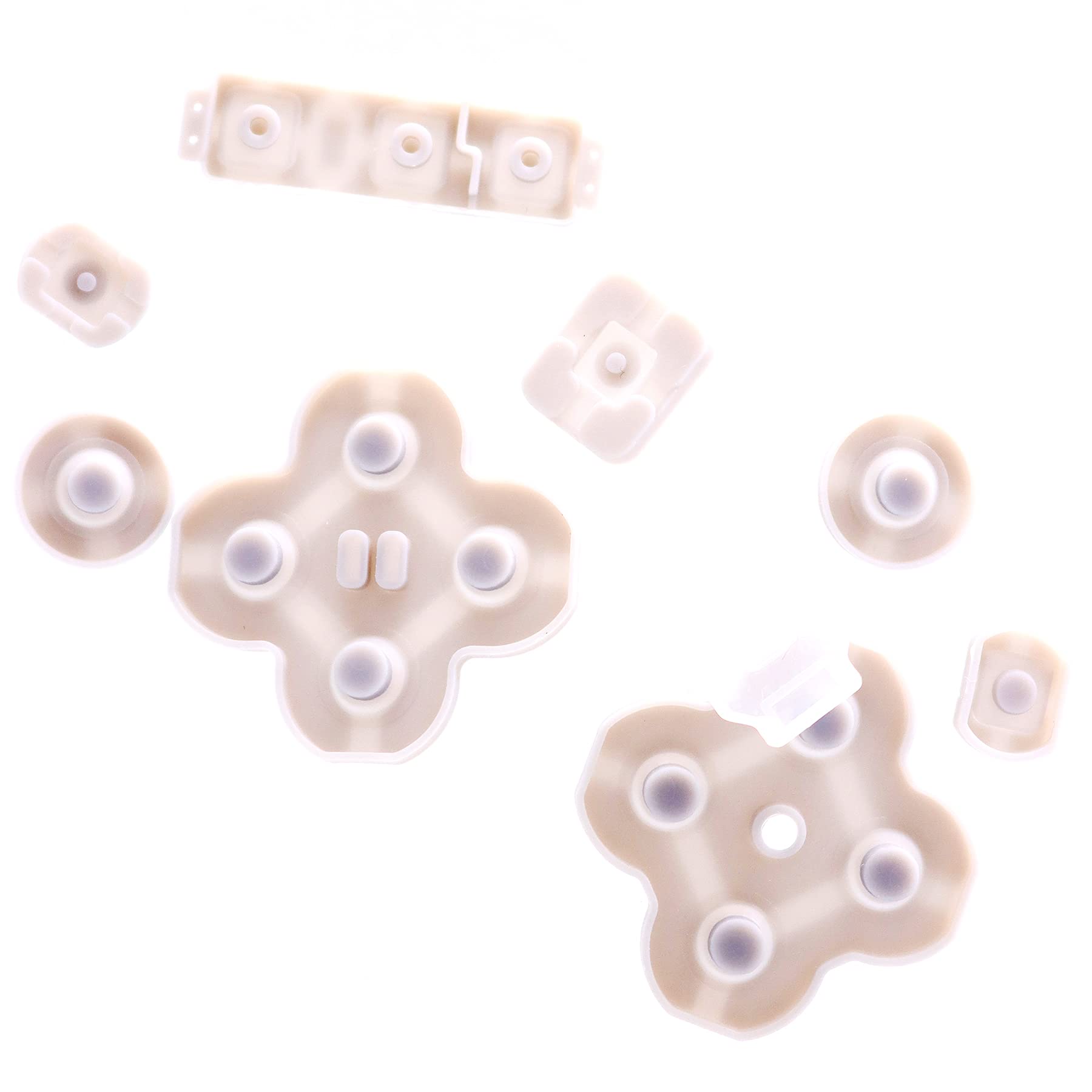Deal4GO Left & Right Silicone Rubber Button Conductive Contacts Pad set ...