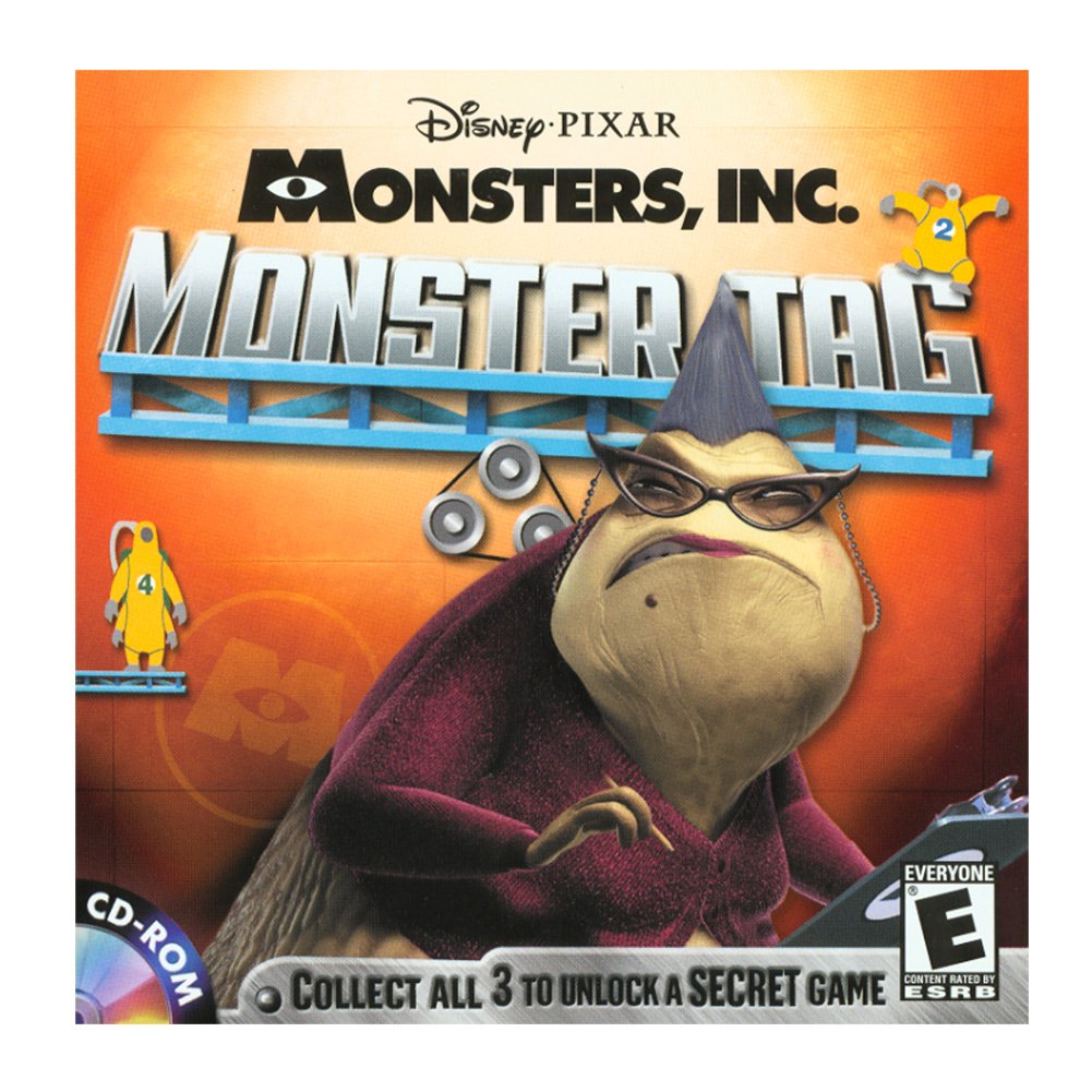 Disney/Pixar's Monsters, Inc. Wreck Room Arcade: Monster Tag (Jewel ...