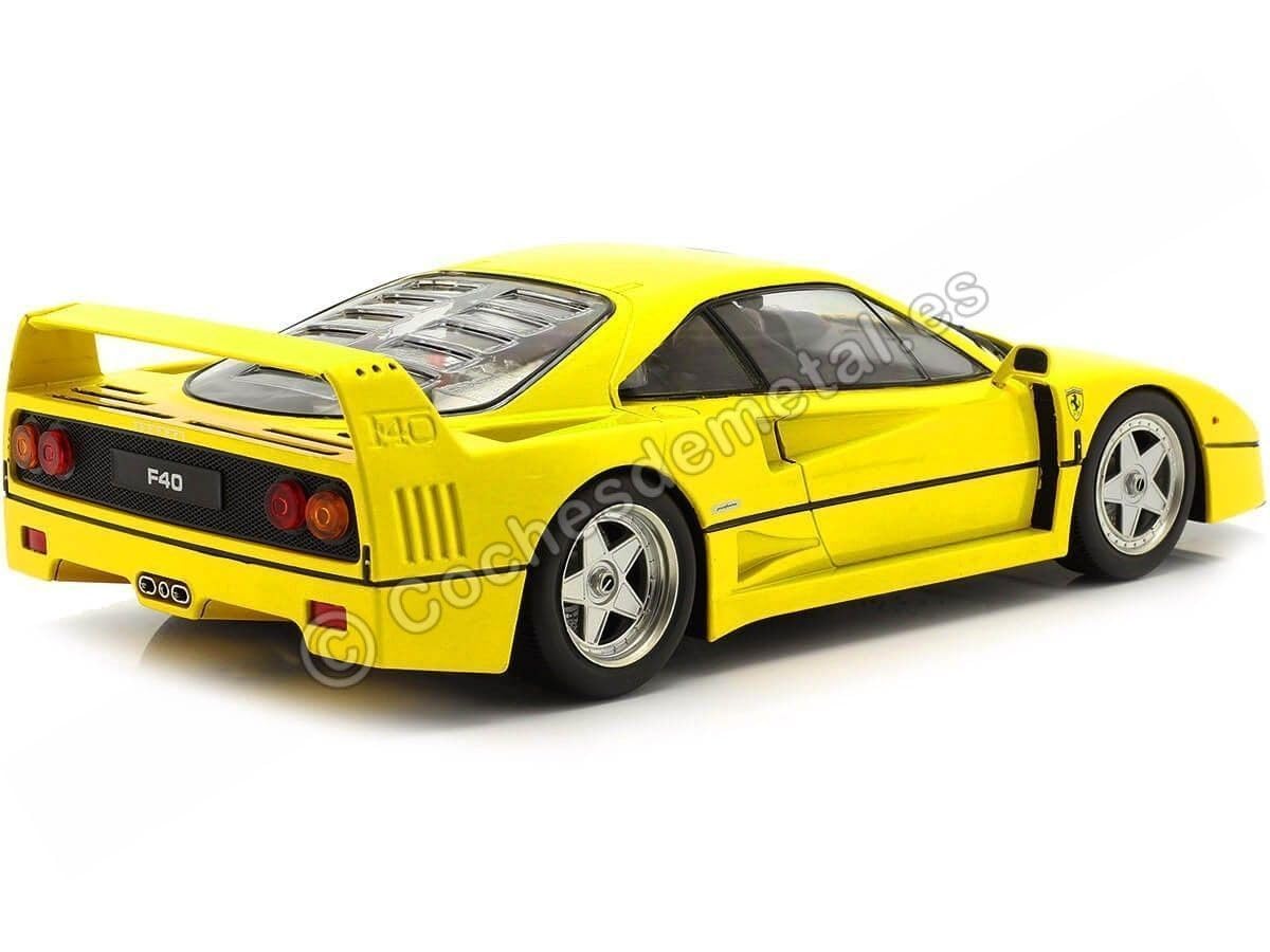KK Scale KKDC180692 - Ferrar. F40 Yellow 1987 - Scale 1/18 ...