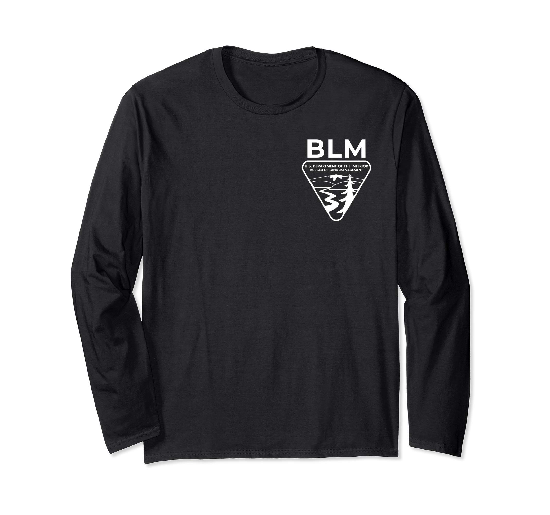The Original BLM Bureau of Land Management (White) Long Sleeve T