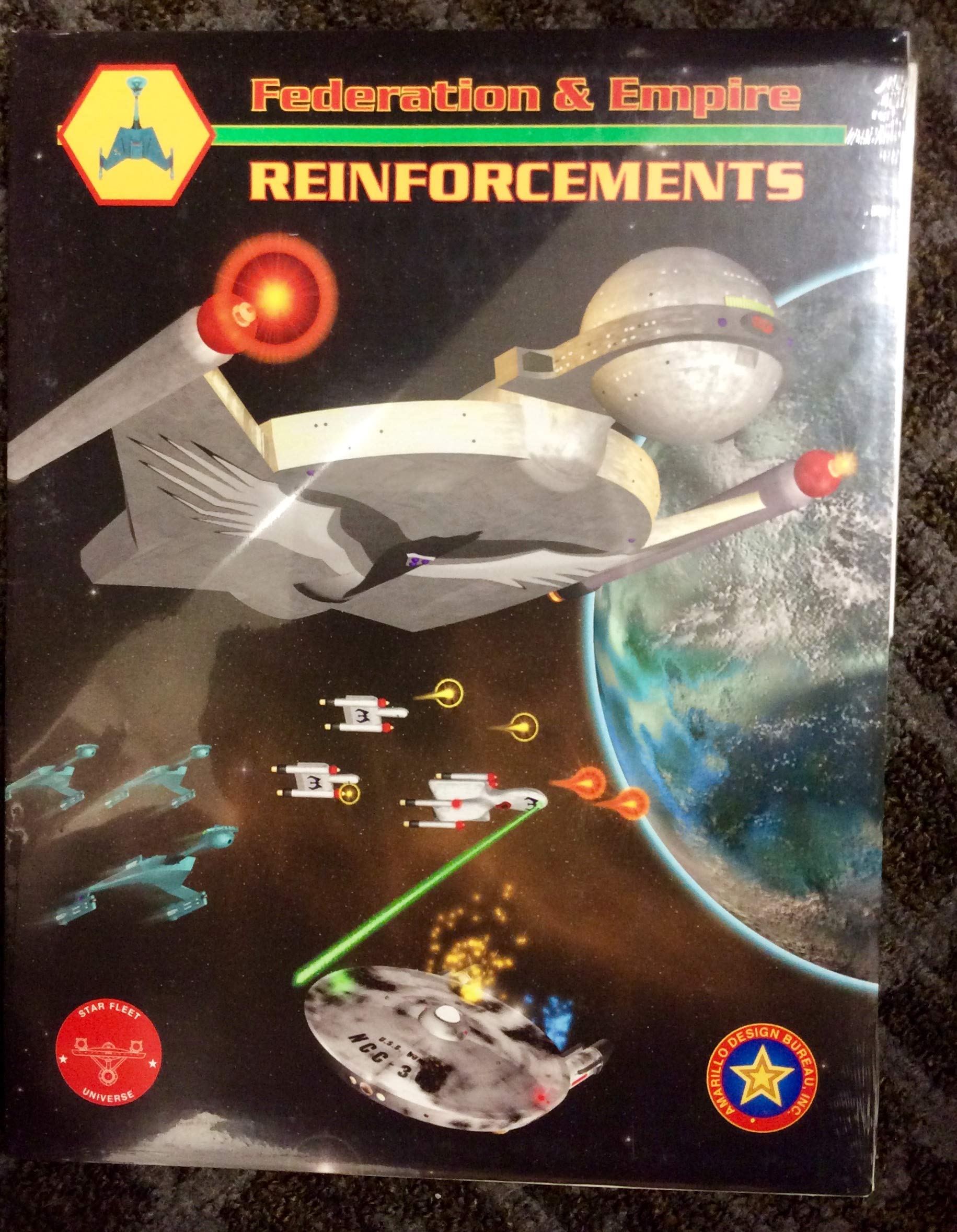 ADB: Reinforcements Attack Kit for the Federation Commander Game Series ...