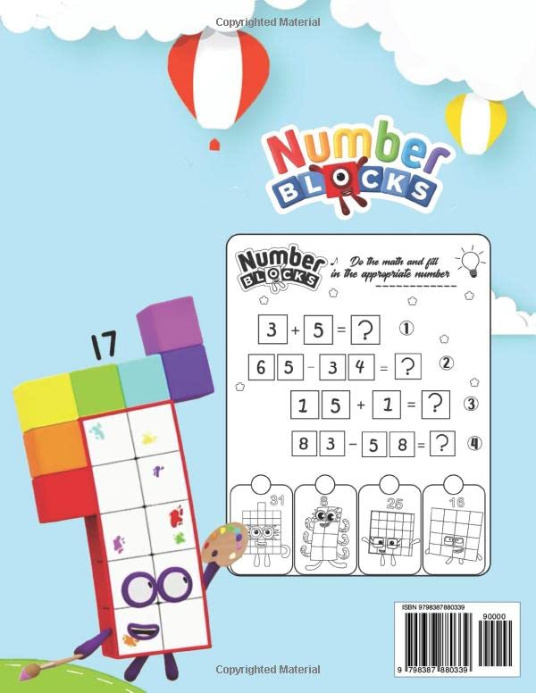 Shop and Save on Number Blocks Math Book: Addition & Subtraction ...